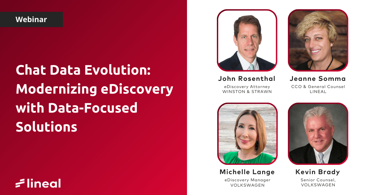 Evolution of Chat Data Review | Webinar